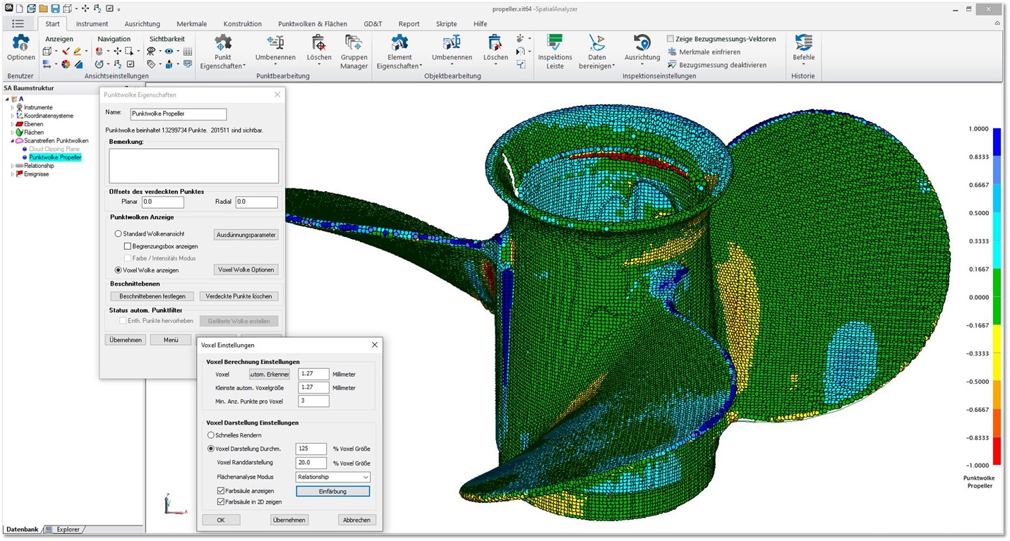 3D measurement with SpatialAnalyzer | Function, licences, support
