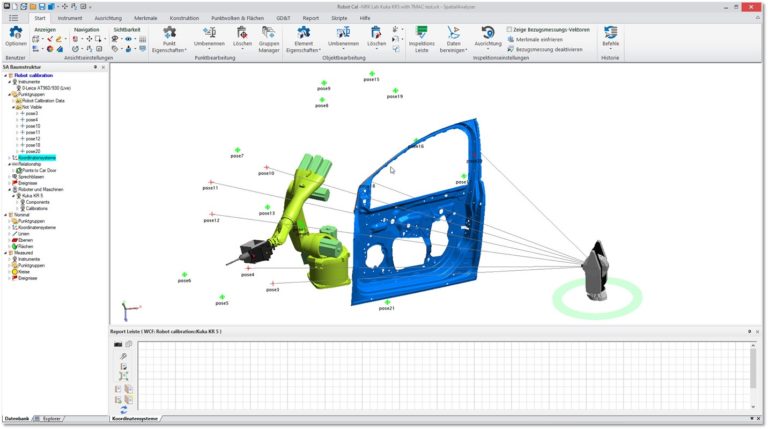 3D measurement with SpatialAnalyzer | Function, licences, support